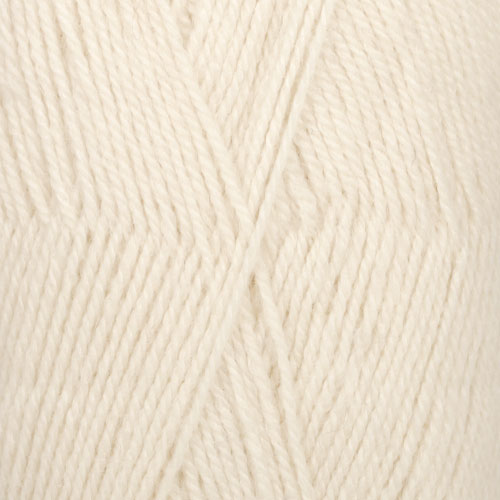 Flora Garn Ullmix 50 g Drops (Off White, Green + 28 andra färger ...