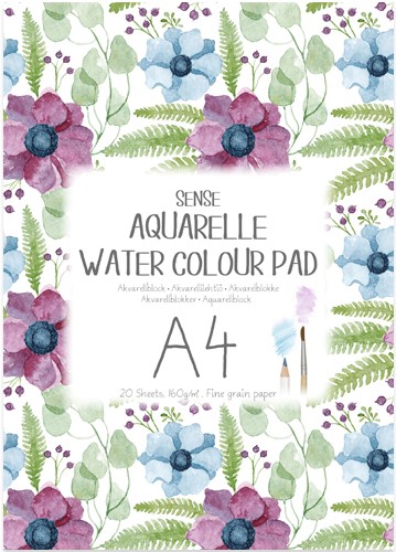 Akvarellblock Sense Artist Collection A4 Standard | Adlibris